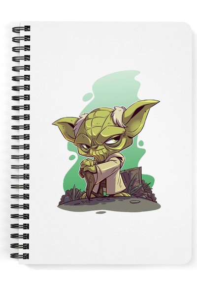 Chibi Baskılı Ahşap Kapaklı Defter 15X20 cm DFT6917 Chibi Baskılı Ahşap Kapaklı Defter 15X20 cm DFT6917