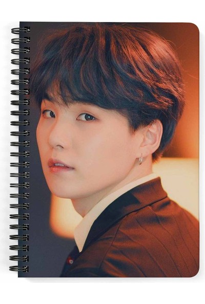 Astak Bts Baskılı Ahşap Kapaklı Defter 15X20 cm DFT3709