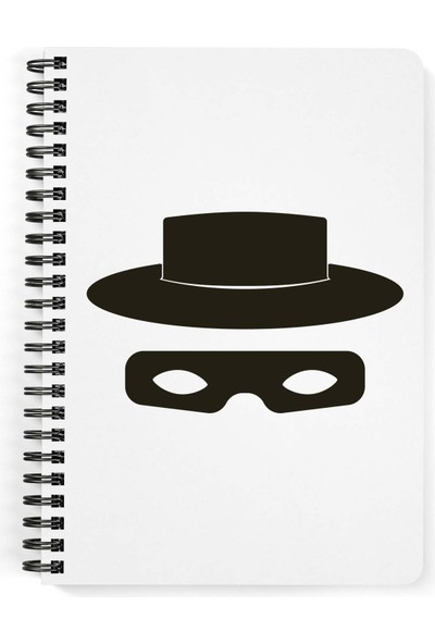 Astak Şapka Baskılı Ahşap Kapaklı Defter 15X20 cm DFT1037