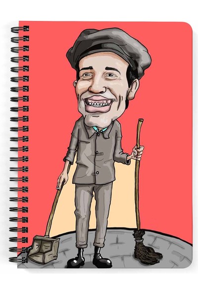 Astak Çöpçüler Kralı Baskılı Ahşap Kapaklı Defter 15X20 cm DFT2527 Astak Çöpçüler Kralı Baskılı Ahşap Kapaklı Defter 15X20 cm DFT2527