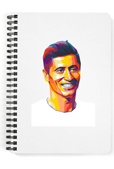 Astak Robert Lewandowski Baskılı Ahşap Kapaklı Defter 15X20 cm DFT1224 Astak Robert Lewandowski Baskılı Ahşap Kapaklı Defter 15X20 cm DFT1224