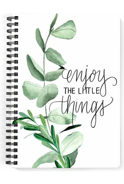 Astak Doğa Baskılı Ahşap Kapaklı Defter 15X20 cm DFT3452