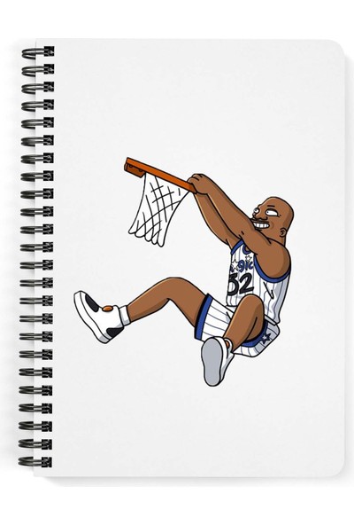 Astak Basketbol Baskılı Ahşap Kapaklı Defter 15X20 cm DFT6605