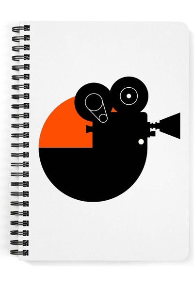 Astak Kamera Baskılı Ahşap Kapaklı Defter 15X20 cm DFT1063