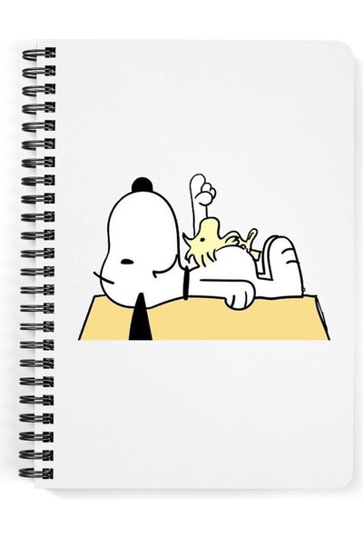 Astak Snoopy Baskılı Ahşap Kapaklı Defter 15X20 cm DFT5878 Astak Snoopy Baskılı Ahşap Kapaklı Defter 15X20 cm DFT5878