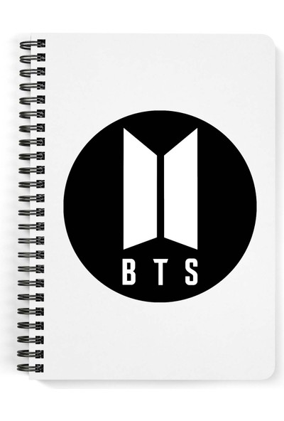 Astak Bts Baskılı Ahşap Kapaklı Defter 15X20 cm DFT382