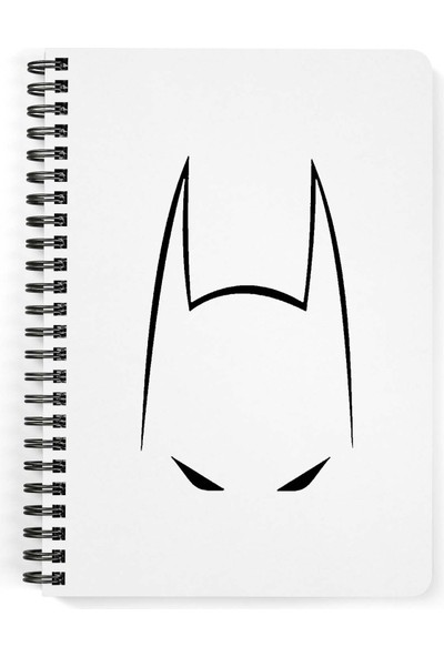 Batman Baskılı Ahşap Kapaklı Defter 15X20 cm DFT5938