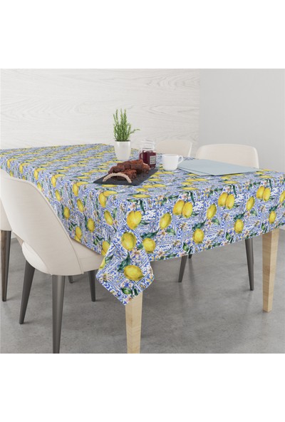 Decoars Limon Desenli Masa Örtüsü 23 Decoars Limon Desenli Masa Örtüsü 23