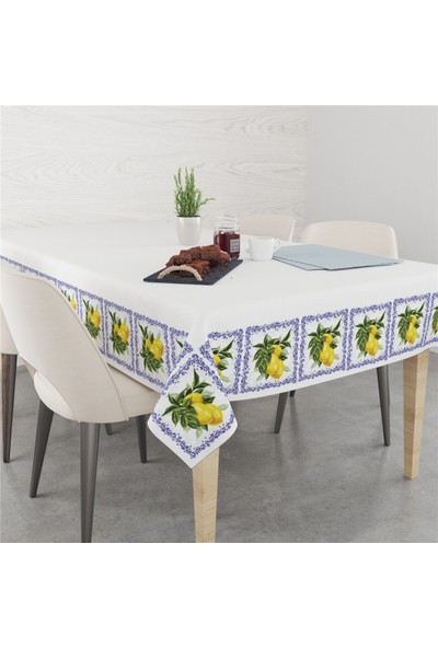 Decoars Limon Desenli Masa Örtüsü 36 Decoars Limon Desenli Masa Örtüsü 36