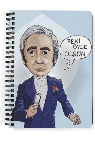 Şener Şen Baskılı Ahşap Kapaklı Defter 15X20 cm DFT2417