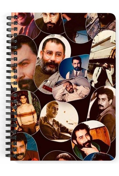 Ahmet Kaya Baskılı Ahşap Kapaklı Defter 15X20 cm DFT4060 Ahmet Kaya Baskılı Ahşap Kapaklı Defter 15X20 cm DFT4060
