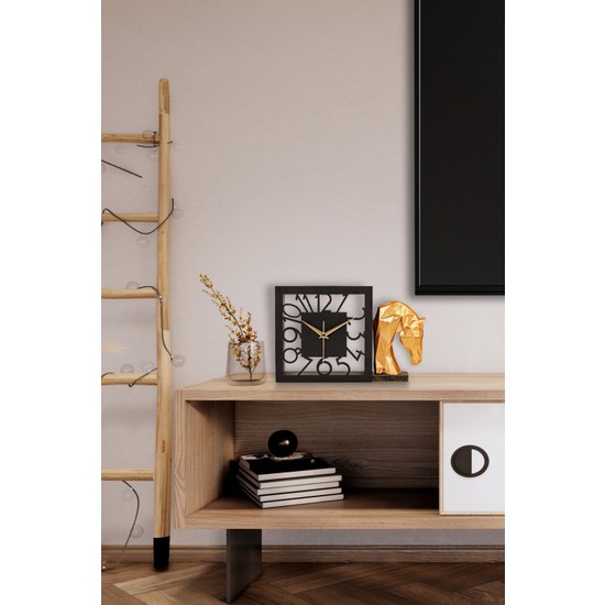 Muyika Piazza Gold Sessiz Mekanizmalı Polyester Biblo Metal Fiyatı