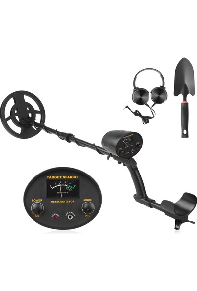 Kkmoon Metal Dedektörü Dahildir Kürek ve Kulaklık Çift Modlu (Yurt Dışından)