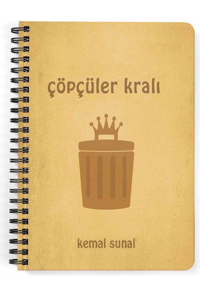 Astak Çöpçüler Kralı Baskılı Ahşap Kapaklı Defter 15X20 cm DFT5083 Astak Çöpçüler Kralı Baskılı Ahşap Kapaklı Defter 15X20 cm DFT5083
