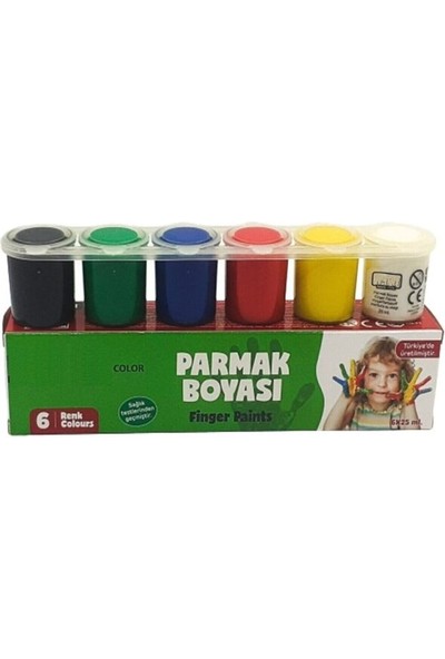 Ufen Parmak Boyası 6 Renk x 25 ml