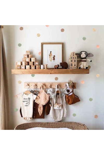 Soft Puantiyeler Duvar Sticker