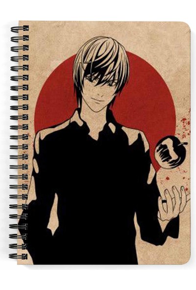 Astak Death Note Baskılı Ahşap Kapaklı Defter 15X20 cm DFT3170 Astak Death Note Baskılı Ahşap Kapaklı Defter 15X20 cm DFT3170