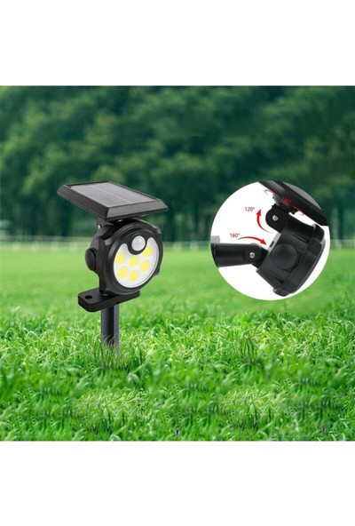 Rc Power Hareket Sensörlü 42 LED Solar Bahçe Lambası Rc Power Hareket Sensörlü 42 LED Solar Bahçe Lambası