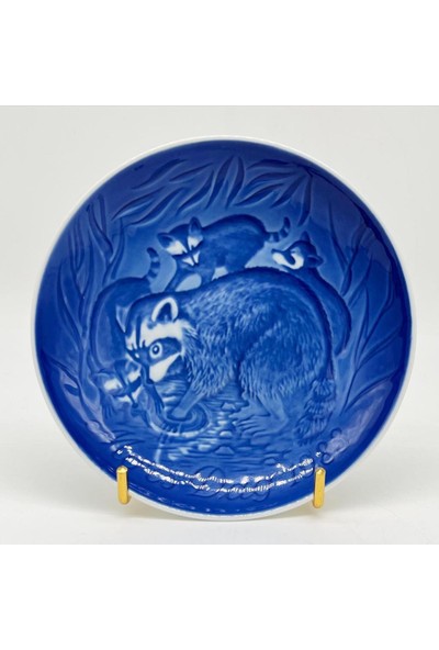 Saga Antik Danimarka Royal Copenhagen Porselen Mother's Duvar Tabağı 1983 Saga Antik Danimarka Royal Copenhagen Porselen Mother's Duvar Tabağı 1983