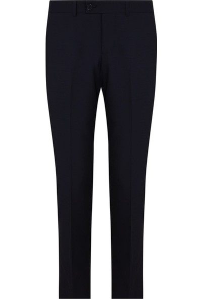Hatemoğlu Siyah Slim Fit Kumaş Pantolon