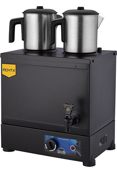 Remta 30 Model Elektrikli Çay Ocağı 23 Lt Siyah (Demlikler Dahil)