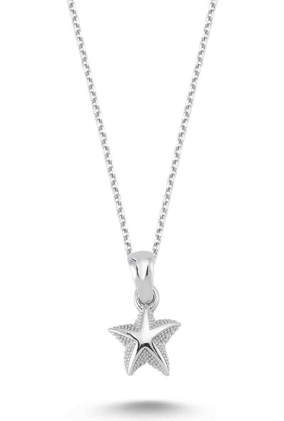 Sophia Nora 925 Ayar Gümüş Deniz Yıldızı Kolye