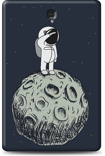 Eiroo Samsung Galaxy Tab S4 10.5 T830 Astronot Baskılı Tasarım Kılıf Eiroo Samsung Galaxy Tab S4 10.5 T830 Astronot Baskılı Tasarım Kılıf