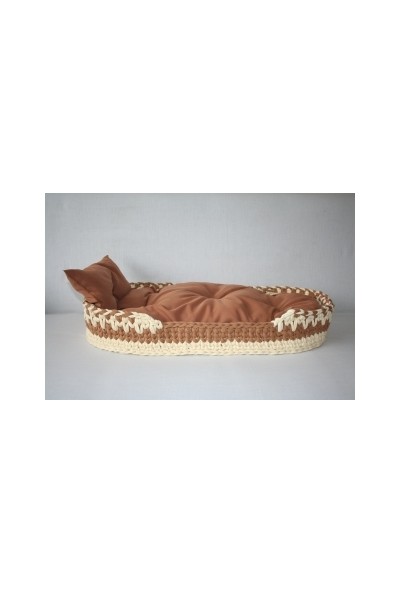 Eliz Kedi Yatağı El Örmesi