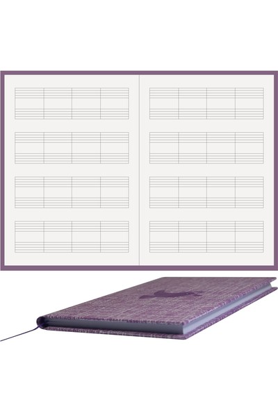 Bi Defter Piyano Nota Defteri Anahtarsız Kesik Çizgili Özel El Yapımı El Dikişi Iplik Dikiş A/5 Bi Defter Piyano Nota Defteri Anahtarsız Kesik Çizgili Özel El Yapımı El Dikişi Iplik Dikiş A/5
