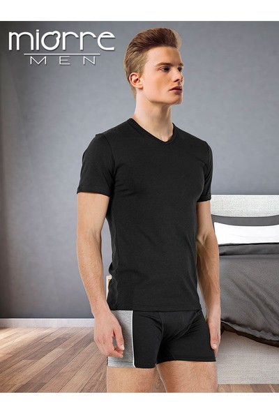 Miorre Modal Strech V Yaka Kısa Kol Fanila Miorre Modal Strech V Yaka Kısa Kol Fanila