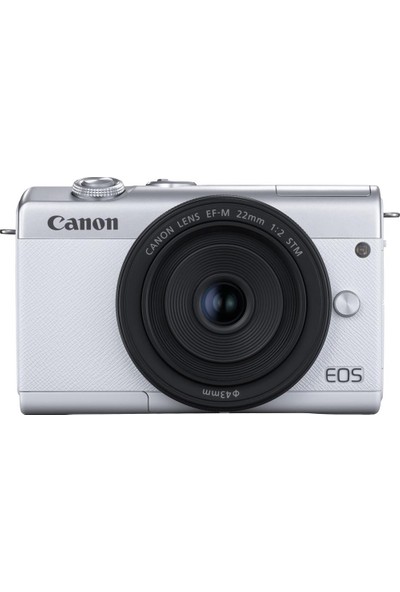 Canon Eos M200 + Ef-M 15-45MM F/3.5-6.3 Is Stm Beyaz Fotoğraf Makinesi (Canon Eurasia Garantili) Canon Eos M200 + Ef-M 15-45MM F/3.5-6.3 Is Stm Beyaz Fotoğraf Makinesi (Canon Eurasia Garantili)