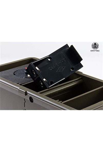 Krytac Aeg Lmg Drum Şarjör - 3500 Bb - Od Yeşil