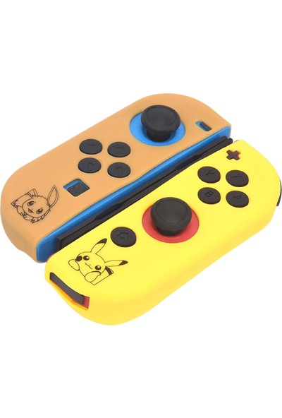 Yues Switch Joy Con Silikon Koruyucu Kılıf Pokemon Let's Go Yues Switch Joy Con Silikon Koruyucu Kılıf Pokemon Let's Go