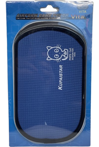 Yues Ps Vita Soft Çanta Kılıf + Bileklik Mavi