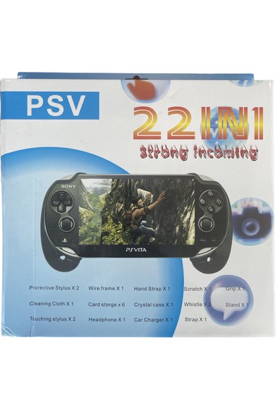 Yues Ps Vita 22 Parça Aksesuar Seti