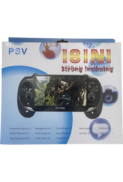 Yues Ps Vita 18 Parça Aksesuar Seti