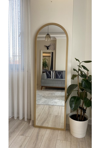 Ersan Dizayn Oval Boy Aynası 50X165 cm (Üründe Ayak Yoktur)