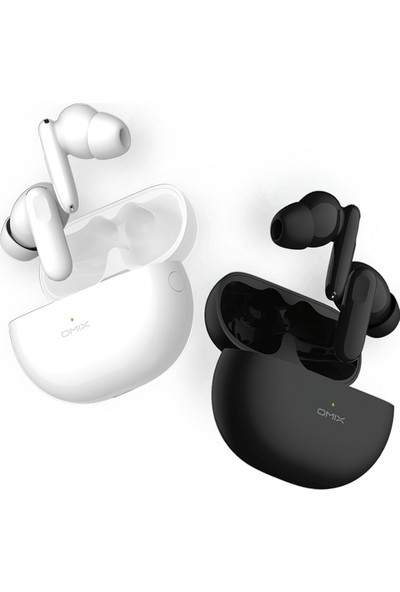 Omix Profesyonel Anc Aktif Gürültü Önleyici Tws Kablosuz Kulak Içi Bluetooth Kulaklık Omix Profesyonel Anc Aktif Gürültü Önleyici Tws Kablosuz Kulak Içi Bluetooth Kulaklık
