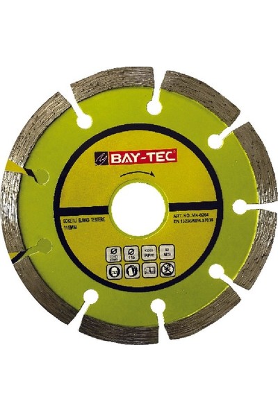 Komodo Bay-Tec Soketli Elmas Testere 180MM