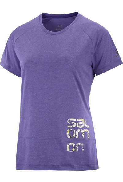Salomon Cross Run Graphic Kadın Koşu T-Shirt