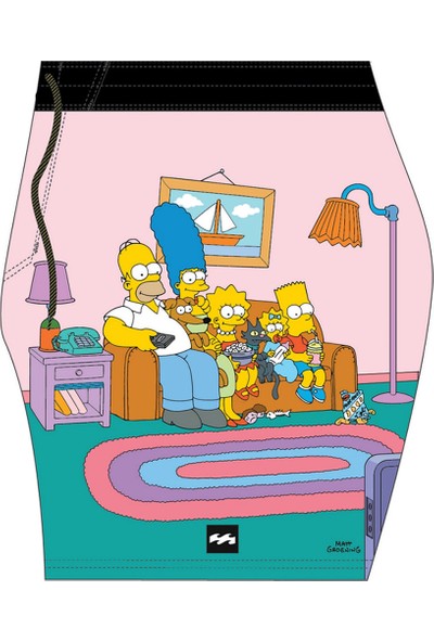 Billabong Simpsons Family Couch Erkek Deniz Şortu Billabong Simpsons Family Couch Erkek Deniz Şortu