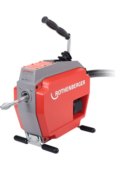 Rothenberger R600 Kanal Açma Varioclean Smk 16+22MM Spiral Li-Hd 8.0AH - 1000003346 Rothenberger R600 Kanal Açma Varioclean Smk 16+22MM Spiral Li-Hd 8.0AH - 1000003346