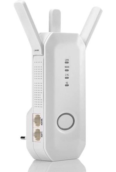 Technow 750 Mbps 3 Antenli 2.4g/5g Wifi Tekrarlayıcı Kablosuz Router Technow 750 Mbps 3 Antenli 2.4g/5g Wifi Tekrarlayıcı Kablosuz Router