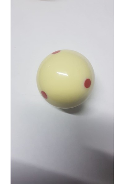 Bilardo Avm 61,5mm Benekli Bilardo Topu - Benekli Üç Top Beyaz Tek Top Bilardo Avm 61,5mm Benekli Bilardo Topu - Benekli Üç Top Beyaz Tek Top