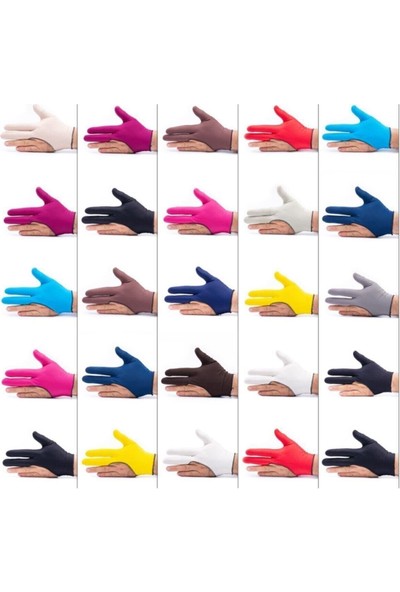 Bilardo Avm Bilardo Eldiveni Geçme Eldiven 25 Adet Renkli Bilardo Avm Bilardo Eldiveni Geçme Eldiven 25 Adet Renkli