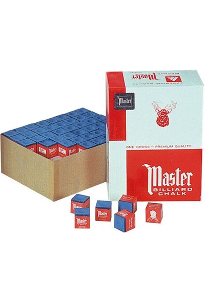 Bilardo Avm Master Gross Bilardo Tebeşiri 144 Lü Bilardo Avm Master Gross Bilardo Tebeşiri 144 Lü
