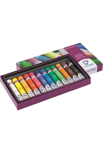 Talens 12 Renk Oil Pastel - Yağlı Pastel Boya Seti 12'li Talens 12 Renk Oil Pastel - Yağlı Pastel Boya Seti 12'li