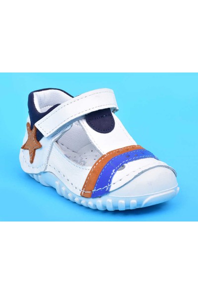 Teo Erkek Çocuk Hakiki Deri Ilk Adım Ayakkabı 131-21Y