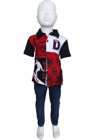 Domakin Erkek Çocuk Gömlekli Lüks Takım / 1-5 Yaş