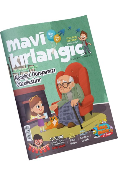 Mavi Kırlangıç Çocuk Dergisi - Nisan 2021
